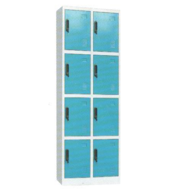 Riadco - لوكر 2 عامود * 8 عين بدون رف مقاس اللوكر 80 عرض* 45 عمق * 185 ارتفاع سم